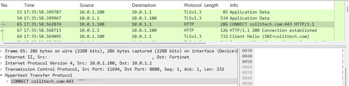 Fortigate プロキシサーバとして使用する - ネットワークエンジニア備忘録