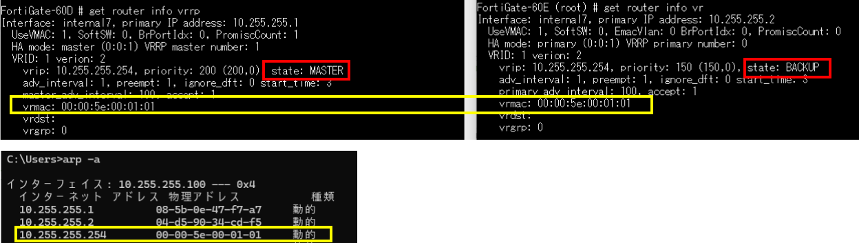 Fortigate VRRP - ネットワークエンジニア備忘録